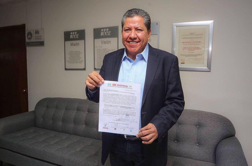 David Monreal Ávila se registra como candidato a la Gubernatura de ...